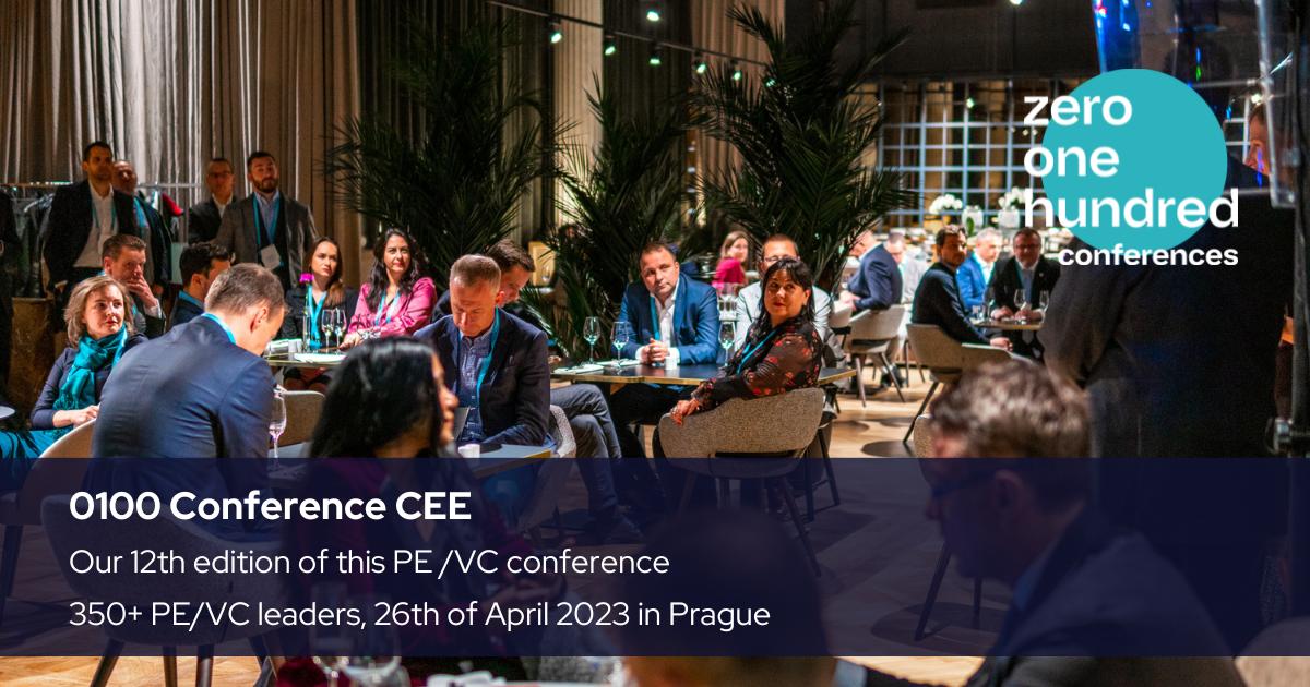 0100 Conference CEE 2023, the place to meet the leading private equity ...